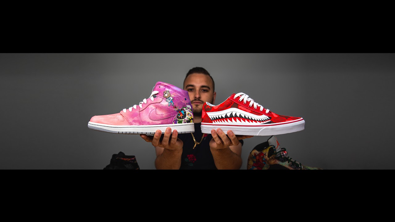 DeJesus Custom Footwear Live Stream - YouTube
