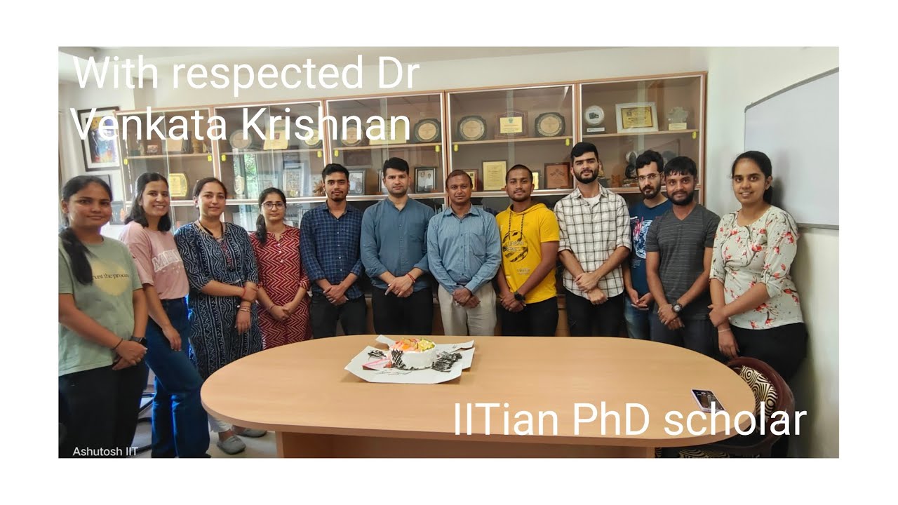 Happy Teacher's Day celebration with PhD scholar|| Respected Dr Venkata ...