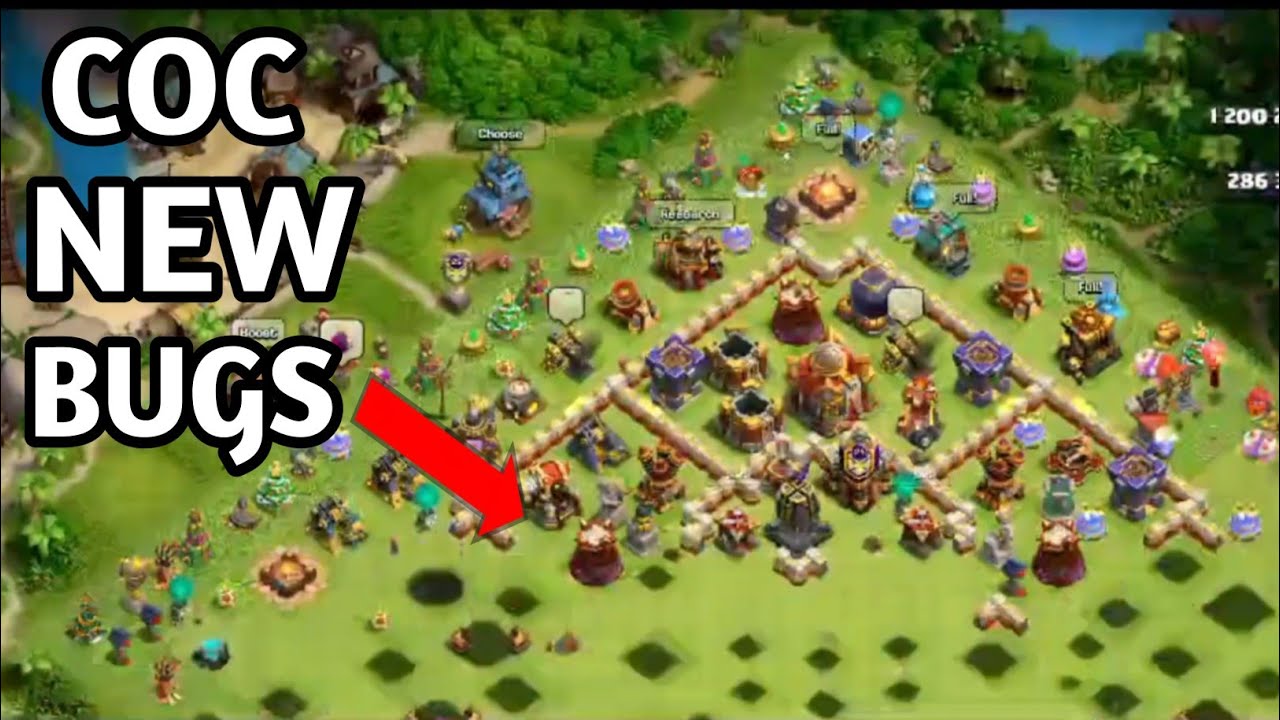 Clash of clans New Bugs #coc #cocupdates #cocupdate #cocbugs # ...