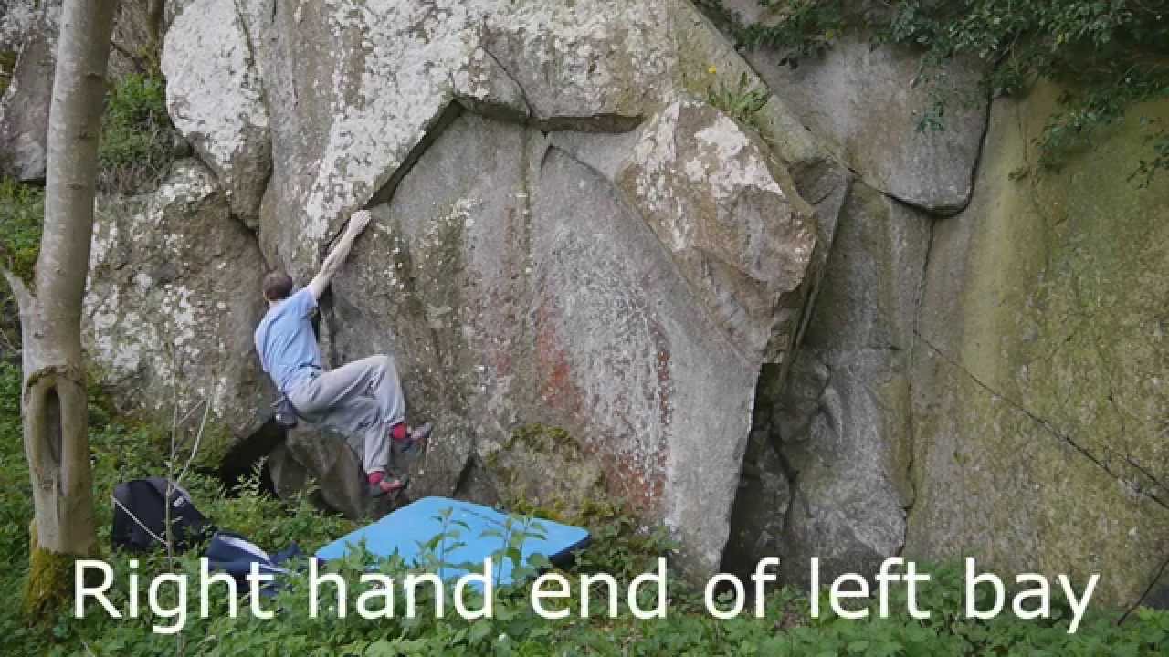 Climbing in Melrose Quarry in the Scottish Borders. - YouTube