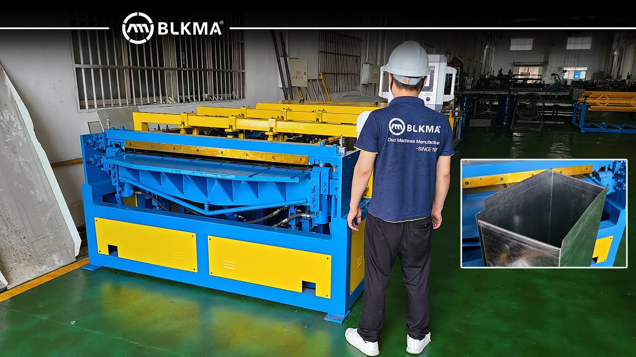 BLKMA Drive Cleat profile duct line / Slip & Drive auto duct line ...