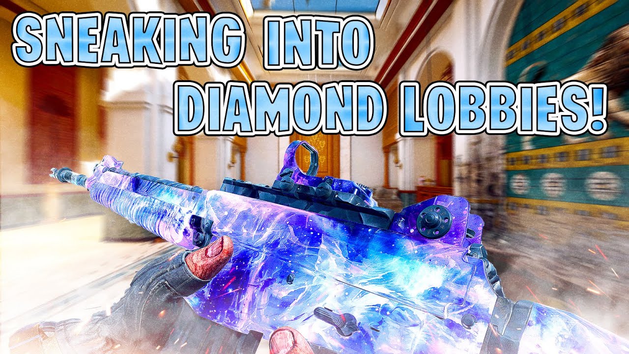 Pro player SNEAKS INTO DIAMOND RANKED LOBBIES - YouTube