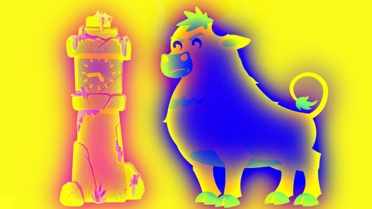 Hiclkory Dock Bull Sound Vibration and Effects(coffe Dark glow+yellow ...