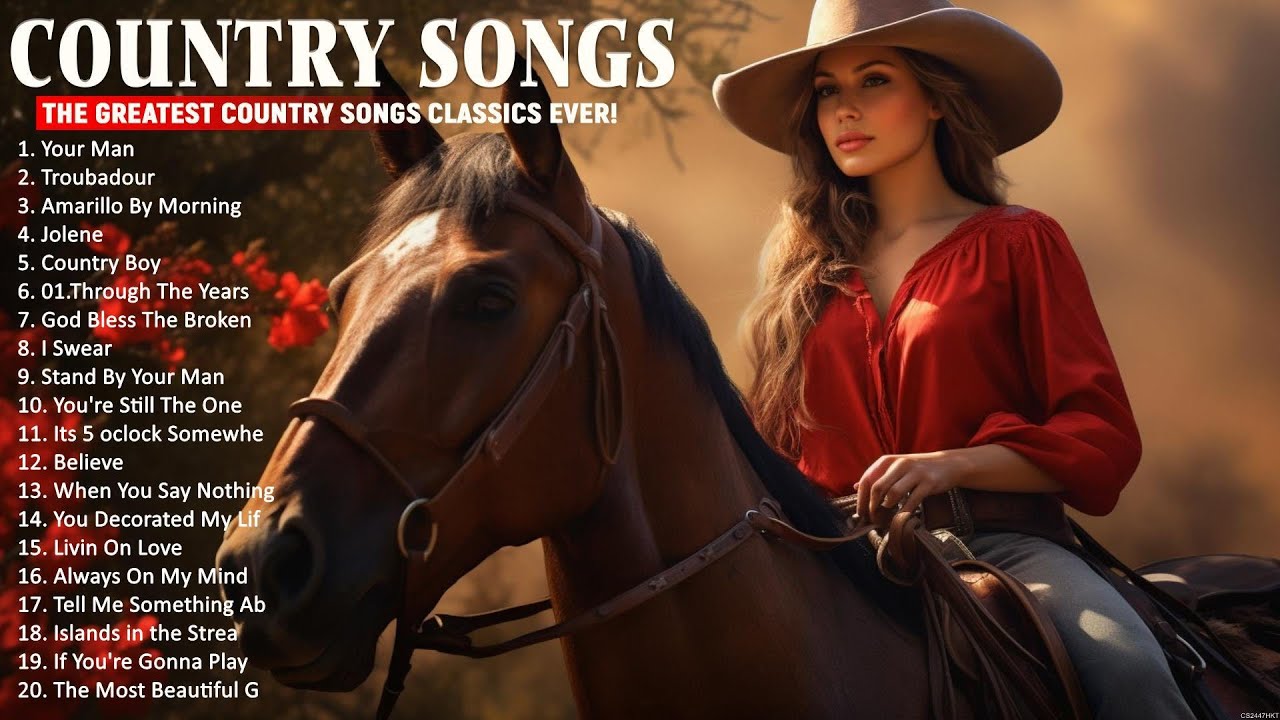 Best Country Songs Of All Time ⭐ Top Old Country Songs 2024, Top ...