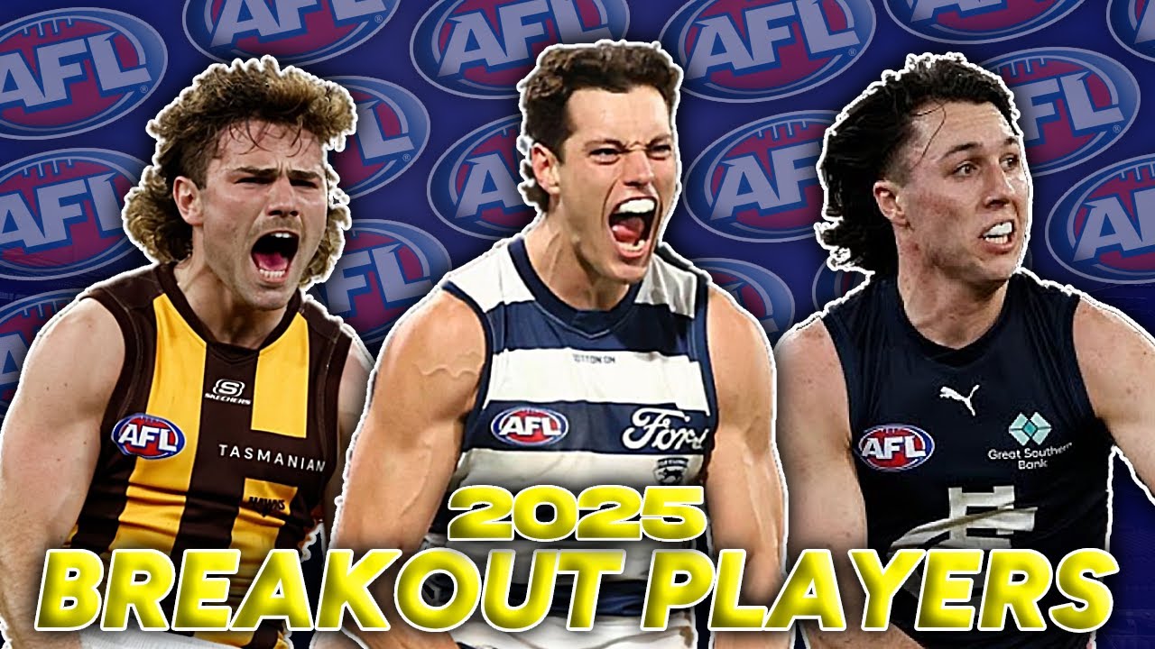 6 AFL BREAKOUT PLAYERS IN 2025 - YouTube