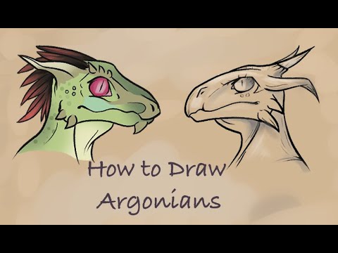 How to Draw Argonians {The Elder Scrolls} - YouTube