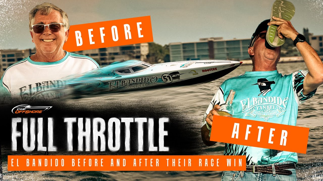FULL THROTTLE | Before & After Race WIN with El Bandido - YouTube