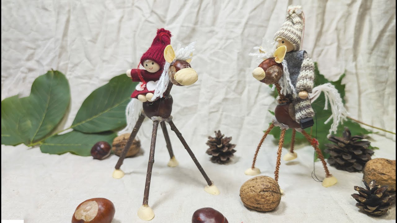 🍂 DIY Autumn Chestnut Crafts: Adorable Figurines for Kids & Adults ...