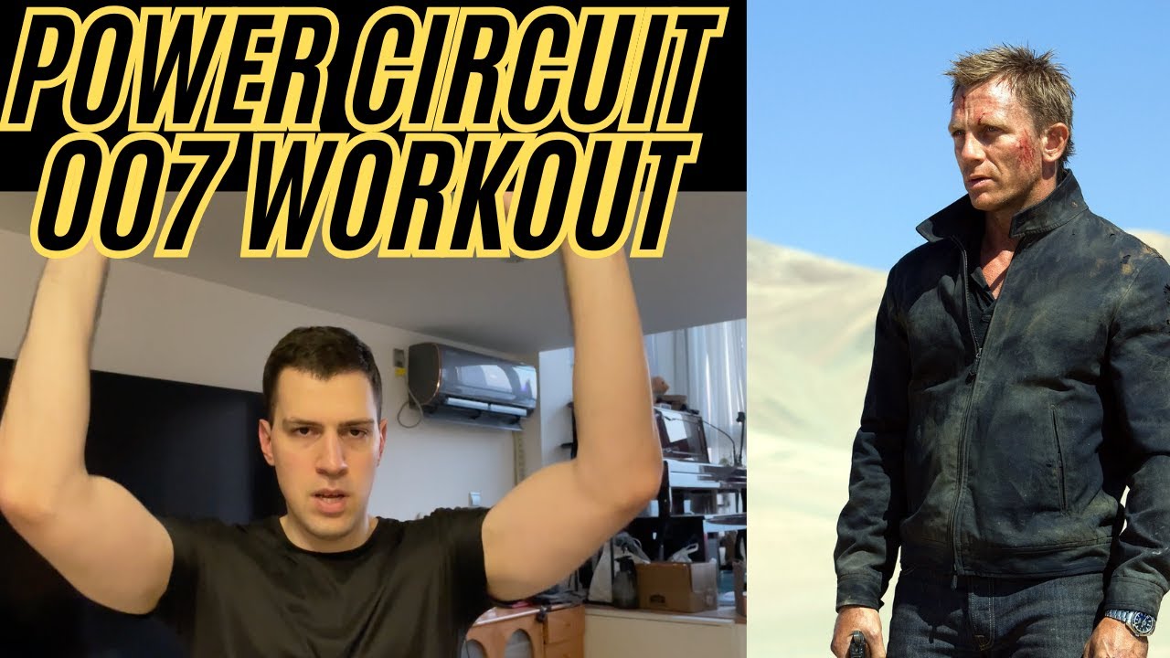 Power Circuit | Daniel Craig James Bond 007 Workout - YouTube