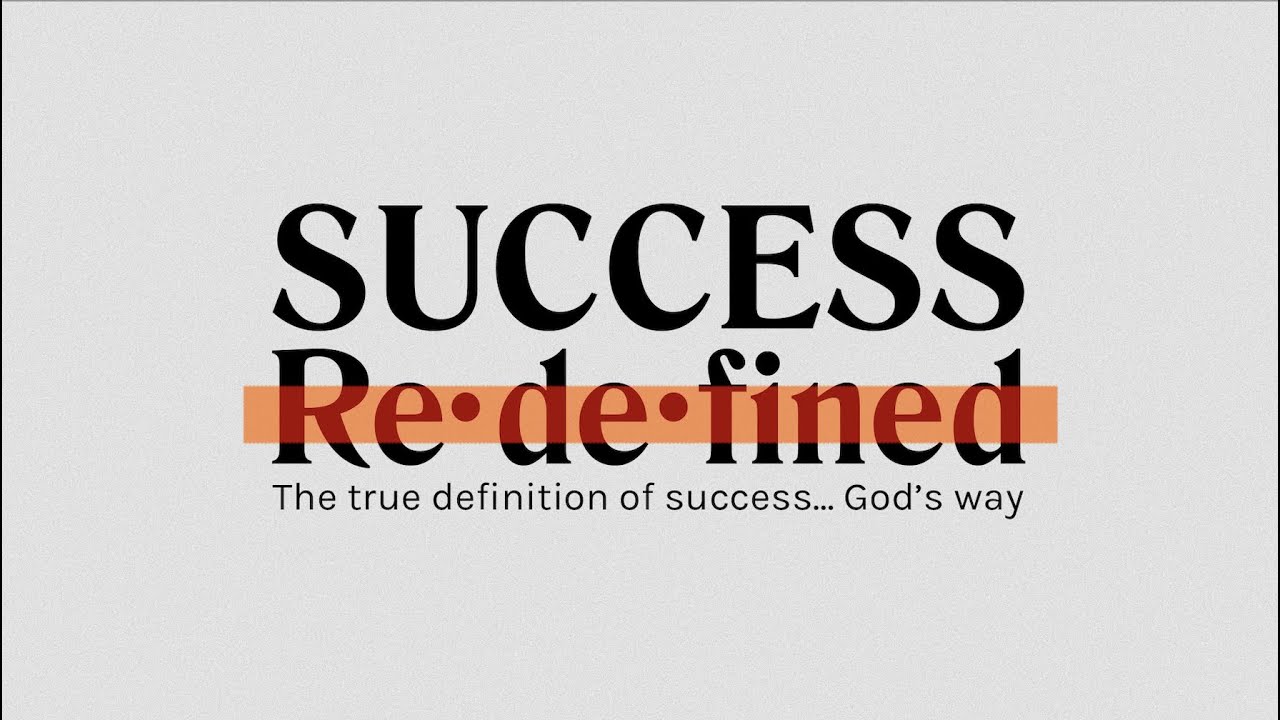 Sunday Message 11-21-21 - Success Redefined Part 3 - From Stressed to ...