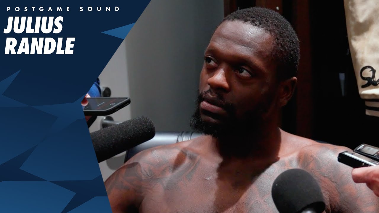 "It’s Coming Along For Sure." | Julius Randle Post Game Sound | 12.13. ...