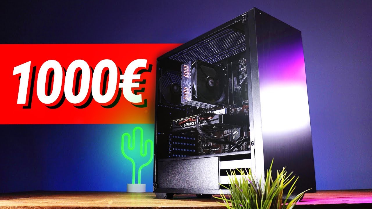1000€ Euro GAMING PC 2021!! - Test & Zusammenbauen - YouTube
