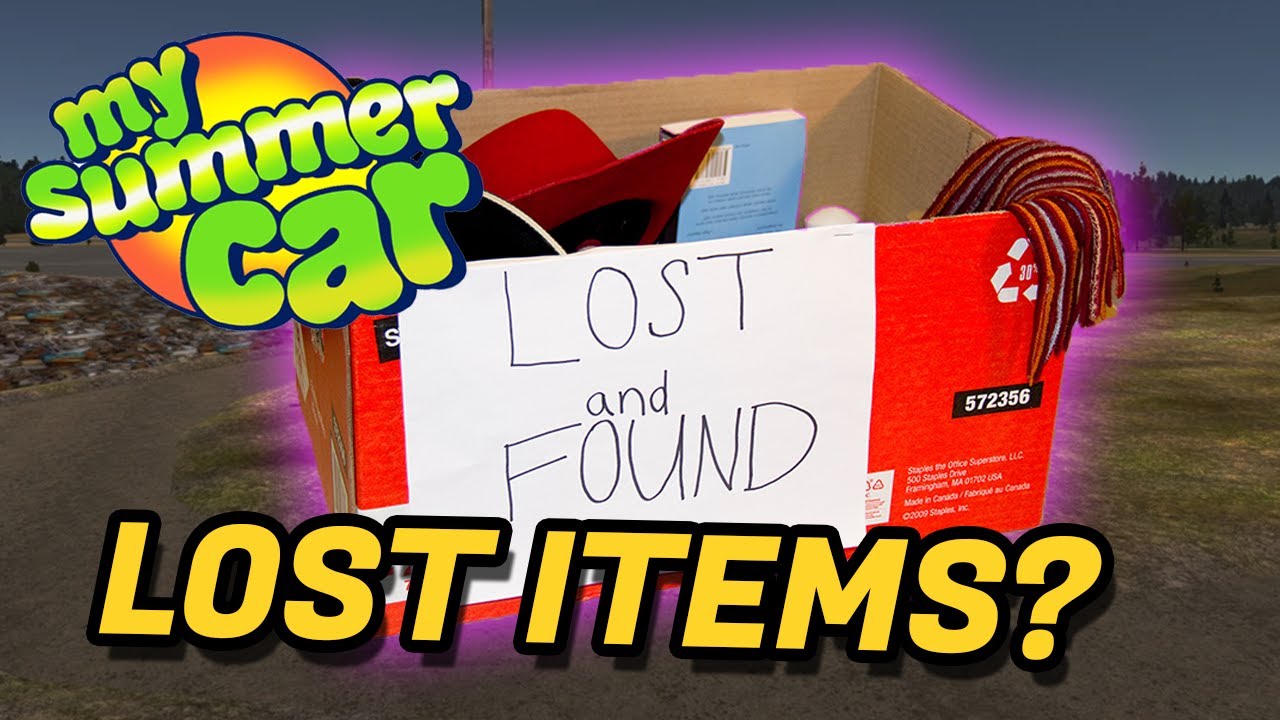 How to Get Lost Parts and Items Back in My Summer Car - YouTube