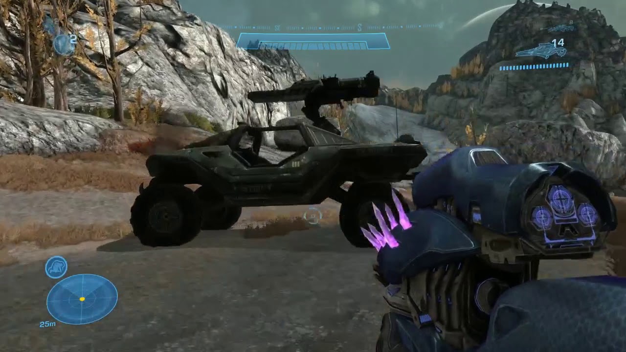 One mean HALO Reach Gauss Hog Ride - YouTube