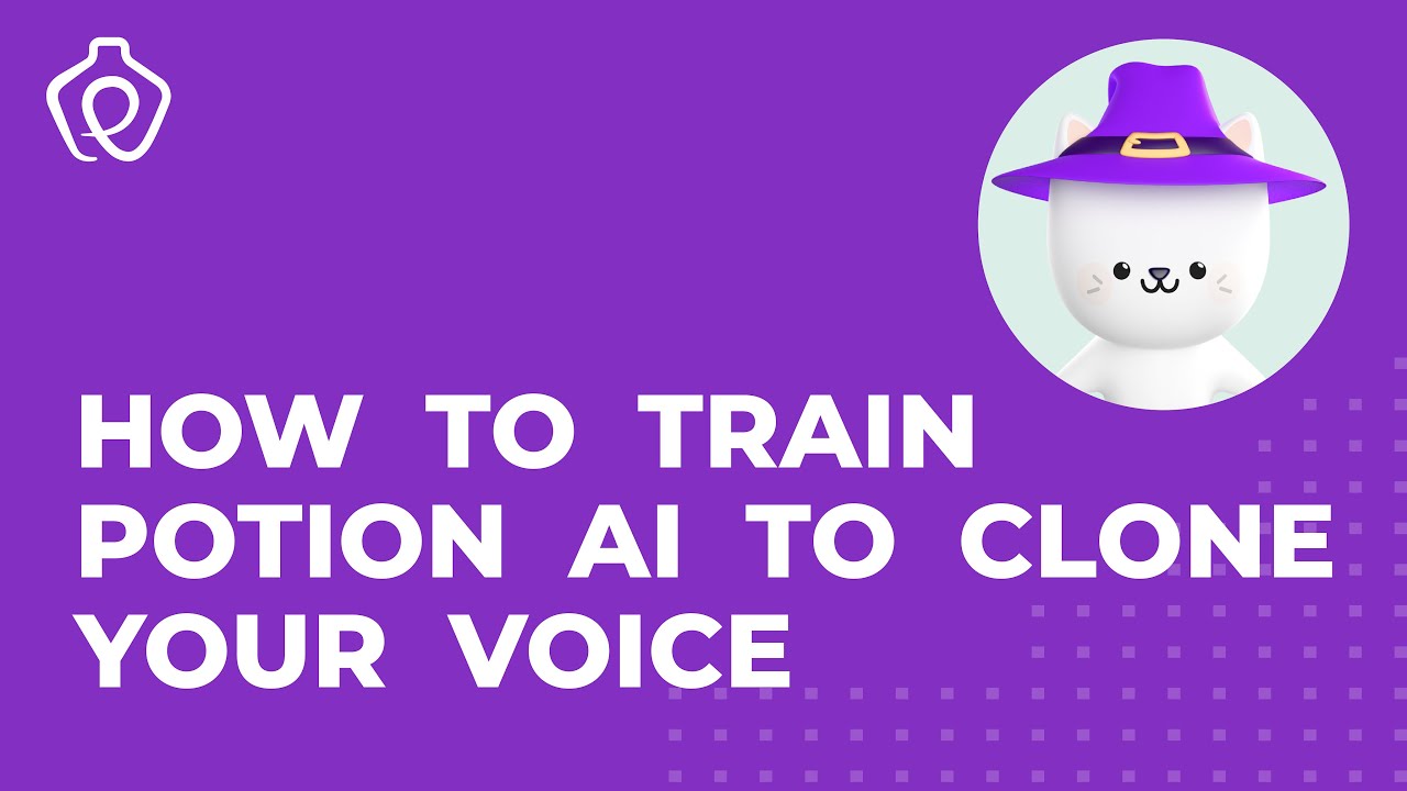 How To Train Potion AI to Clone Your Voice - YouTube
