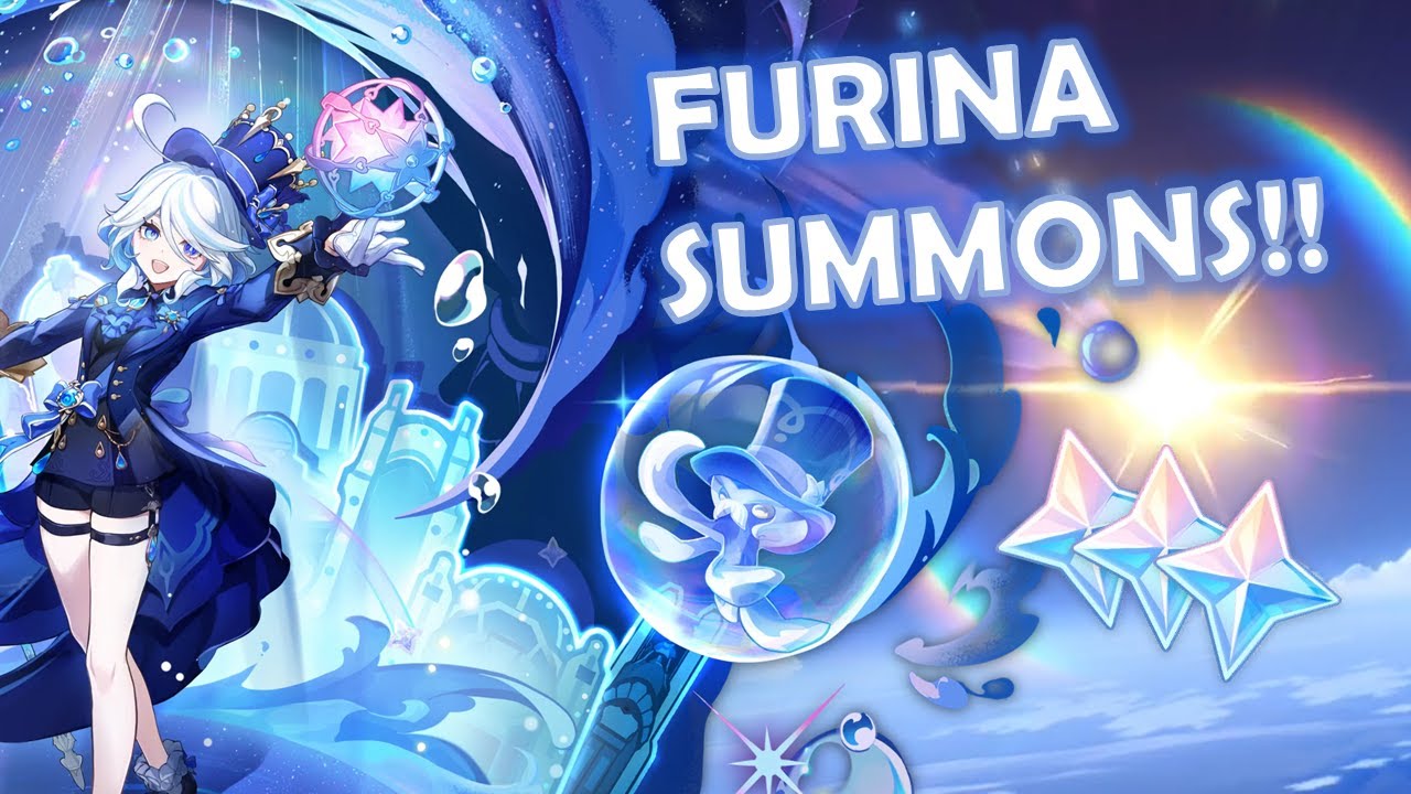 F2P Summons for FURINA!! | Genshin Impact - YouTube