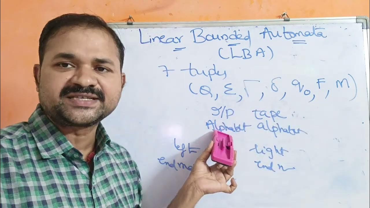 Linear Bounded Automata Toc Flat Theory Of Computation Youtube