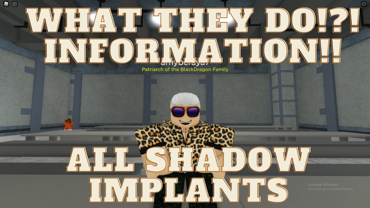 Project Baki 2 ALL 7 SHADOW IMPLANTS!! INFORMATION!! BUFFS AND DEBUFFS ...