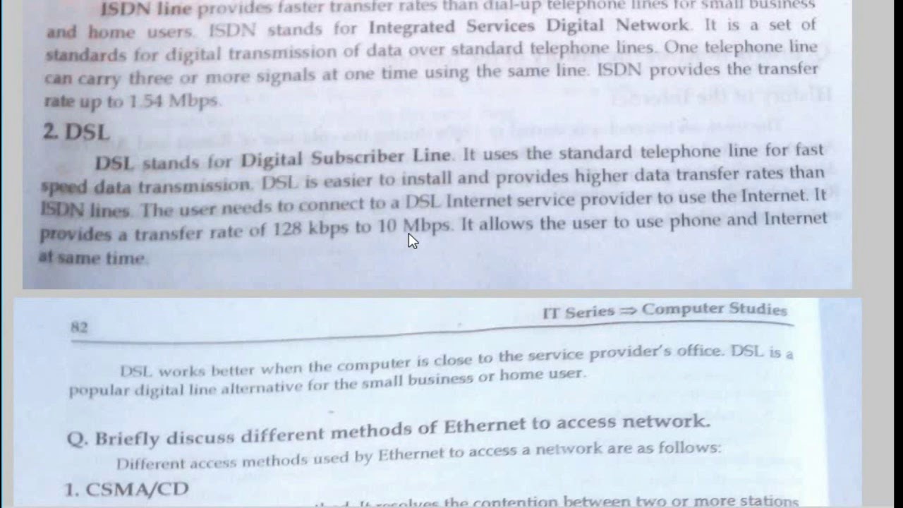 Education For All 1st Year Computer Ch2 Class7 Youtube 0724