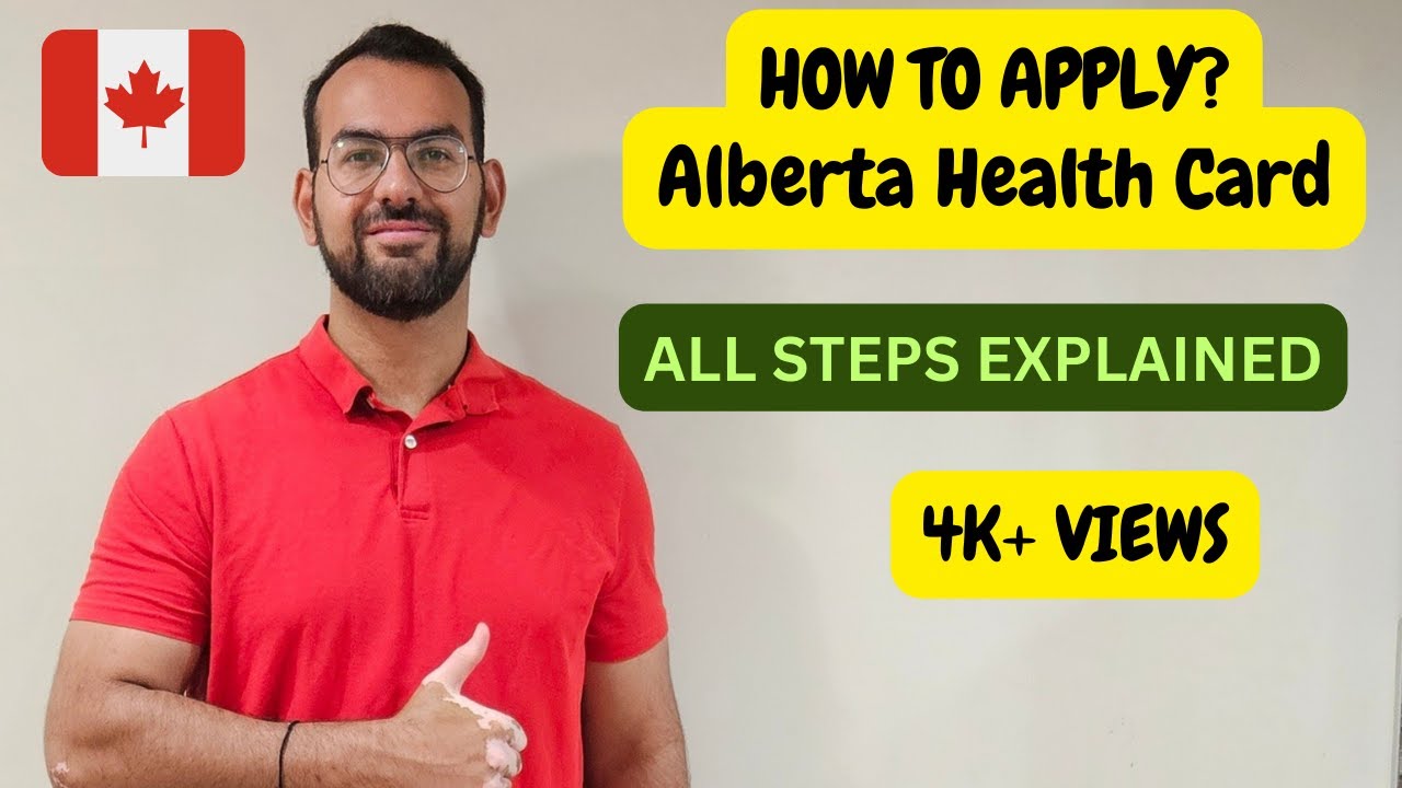 ALBERTA HEALTH CARD STEP-BY-STEP PROCESS - YouTube