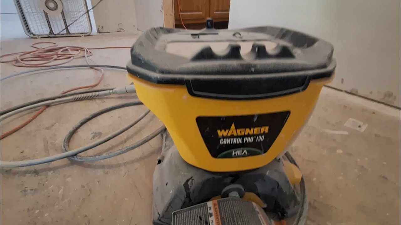 Wagner Paint Sprayer Control PRO 130... How well does it work. Review ...
