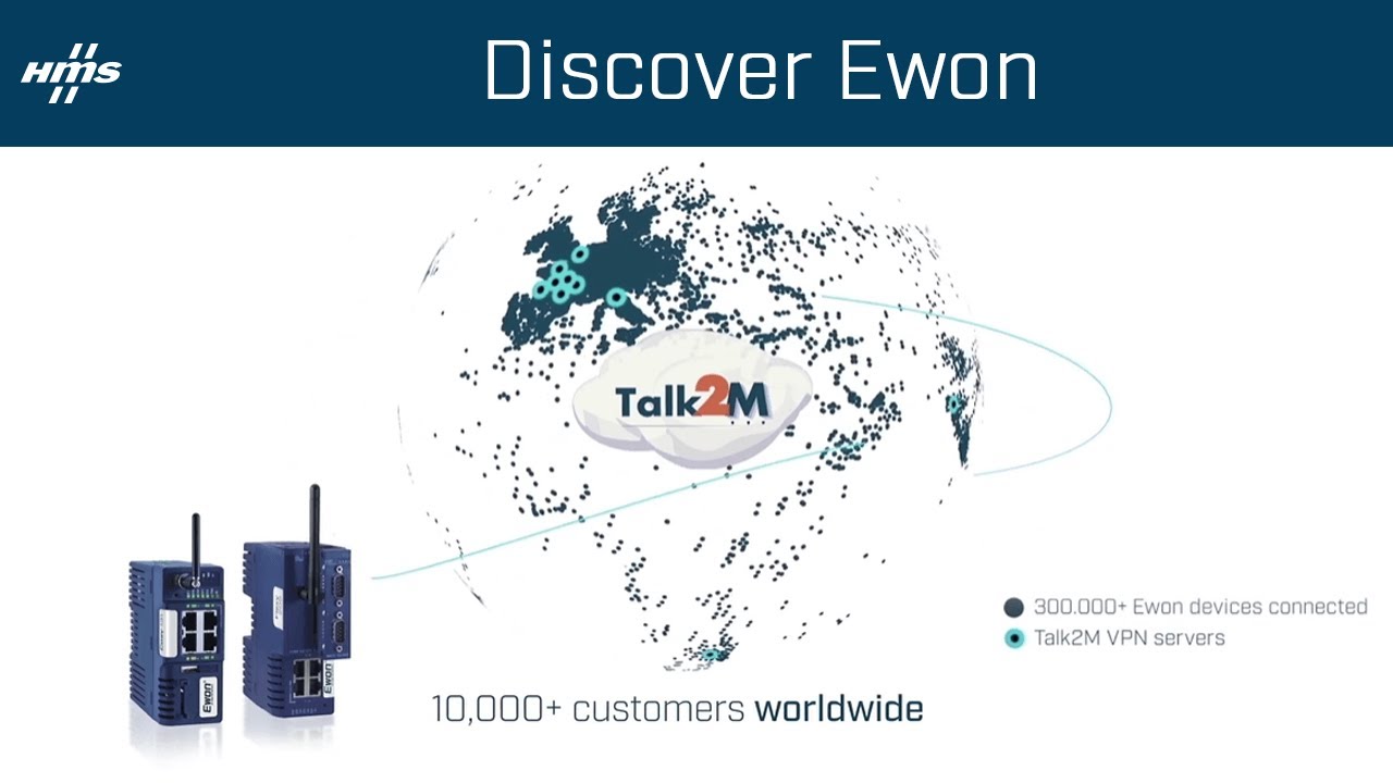Discover HMS Networks brand: Ewon - YouTube