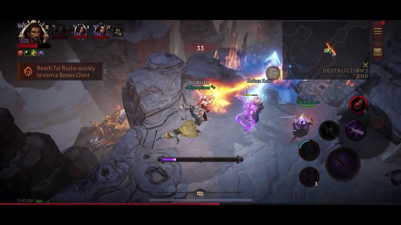 DESTRUCTION 'S END BUG ANYONE ELSE FACED ? DIABLO IMMORTAL - YouTube