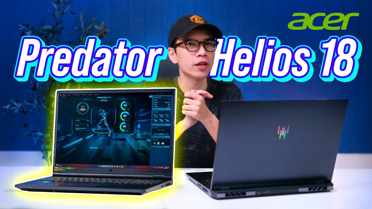 Trải nghiệm ACER Predator Helios 18 - YouTube