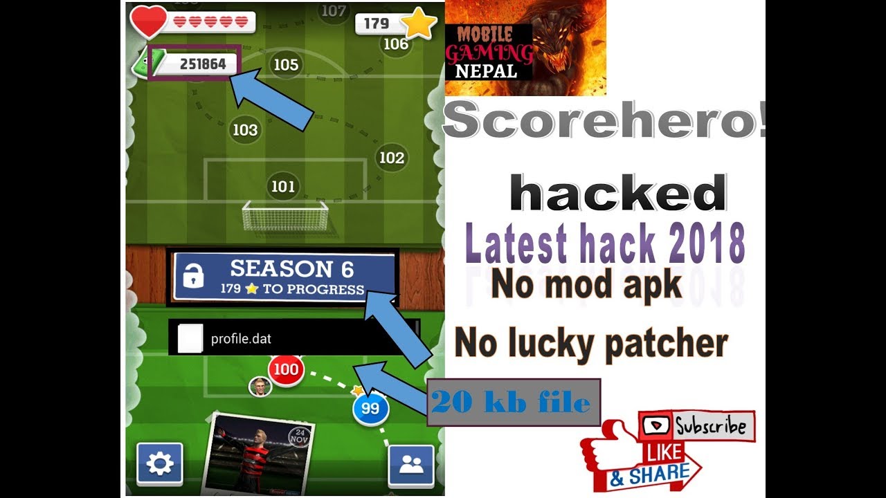 Scorehero! hacked (2018) no mod apk no lucky patcher just in 2 min ...