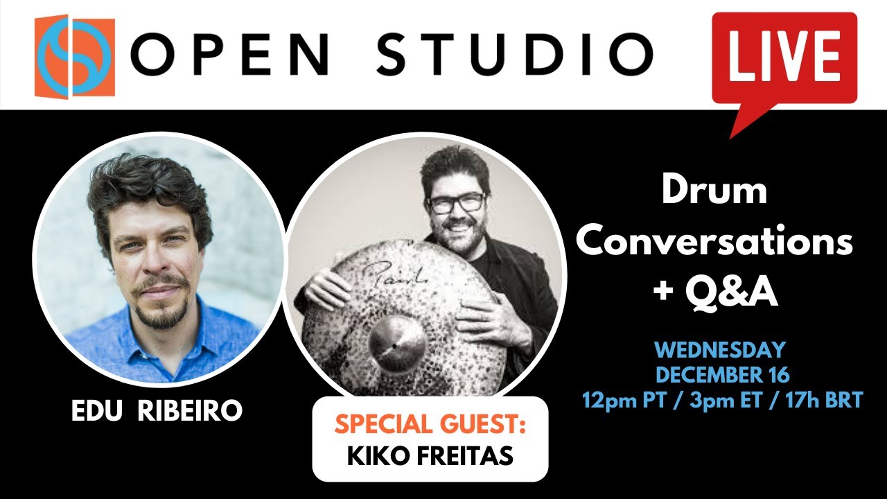 Kiko Freitas + Edu Ribeiro | Drum Conversations + Q&A - YouTube