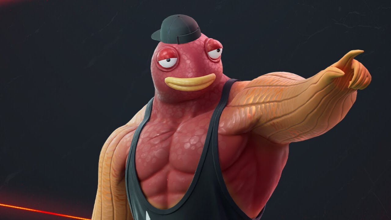 Fortnite Fish Thicc Skin - YouTube