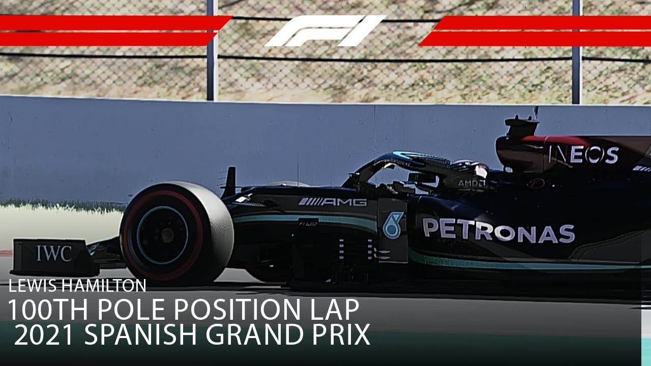 Lewis Hamilton's Onboard Pole Lap | 2021 Spanish Grand Prix | Pirelli ...