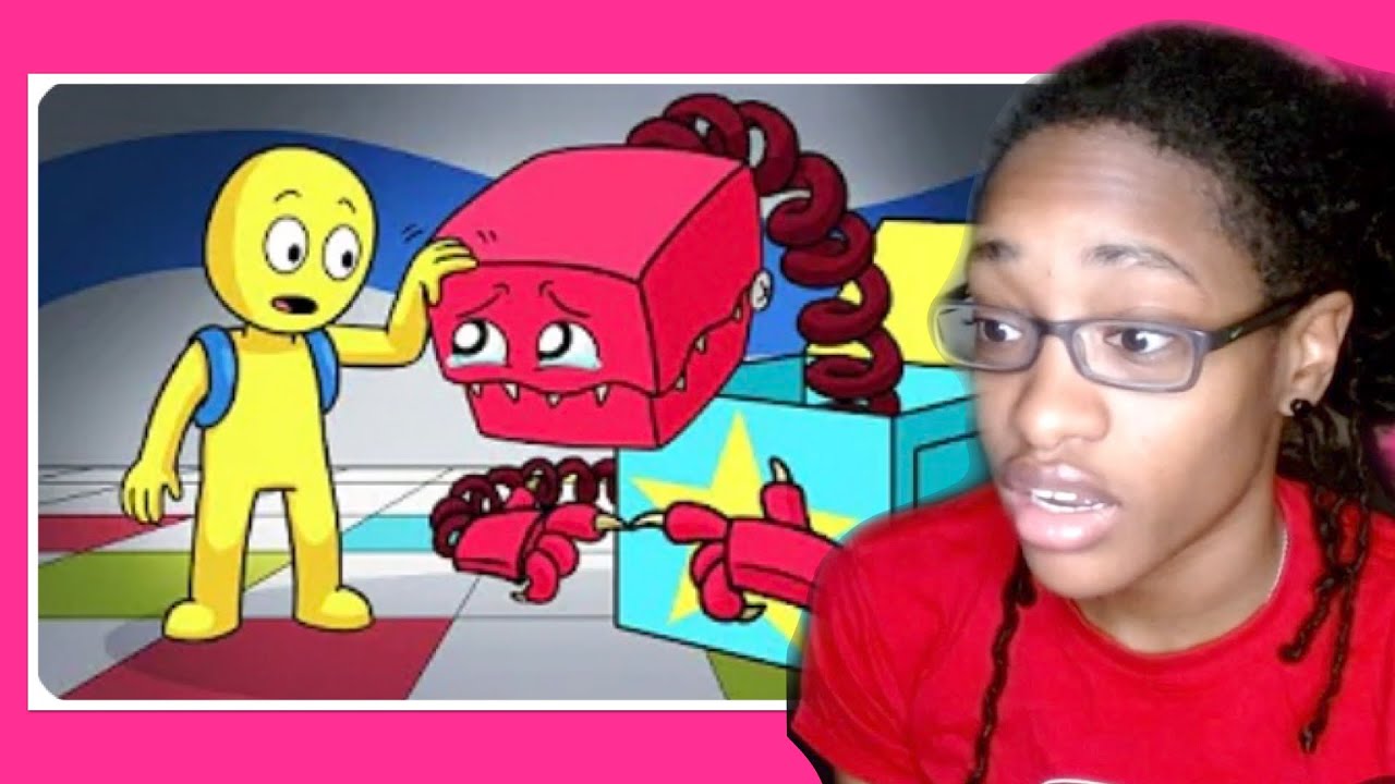 BOXY BOO is NOT a MONSTER... Cartoon Animation Reaction - YouTube