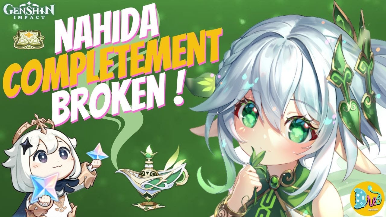 KIT COMPLET DE NAHIDA ! (+ son arme) - Le meilleur support de tout ...