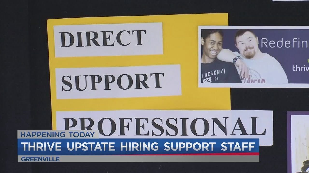 Thrive Upstate holds job fair - YouTube