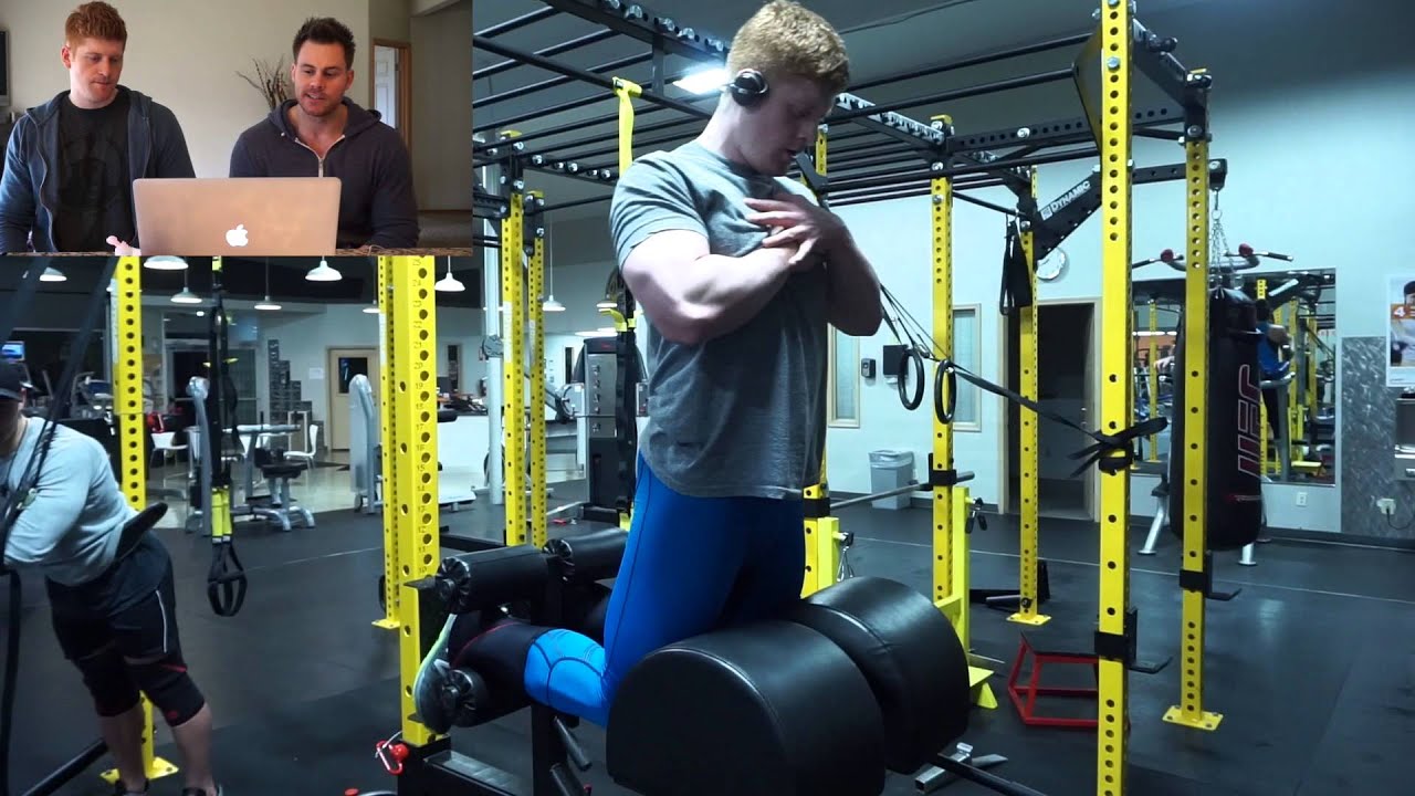 Hamstring Focus Leg Day - YouTube