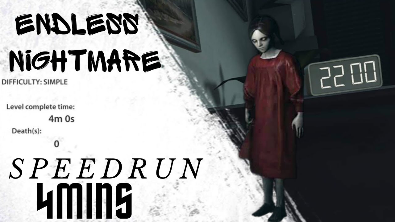 Endless Nightmare 1: Home - Speedrun [4:00] - YouTube