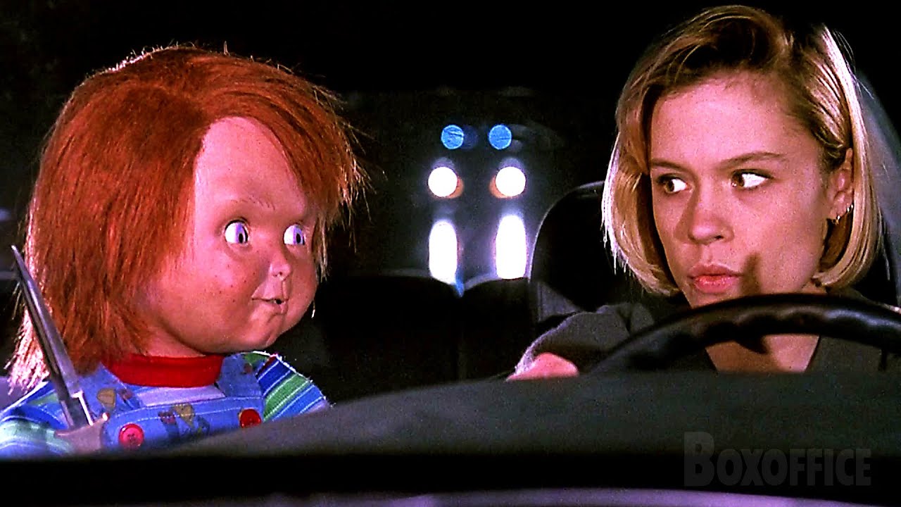 Chucky VS Woman Driver | Child's Play 2 | CLIP - YouTube