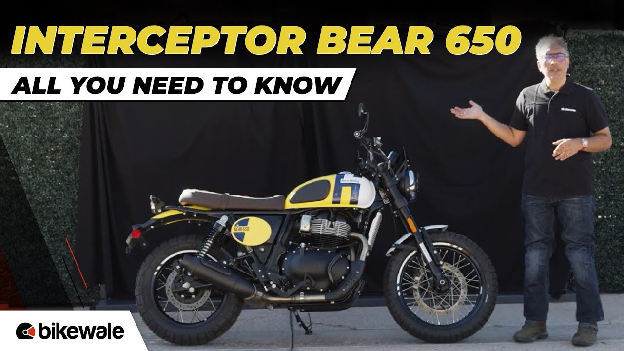 Royal Enfield Bear 650 Walkaround | All You Need To Know | BikeWale ...