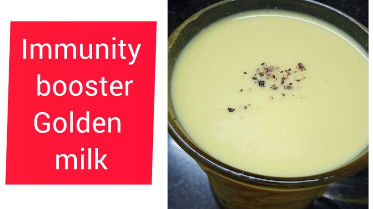 Golden milk with honey a best immunity booster ️😍#healthydrink # ...