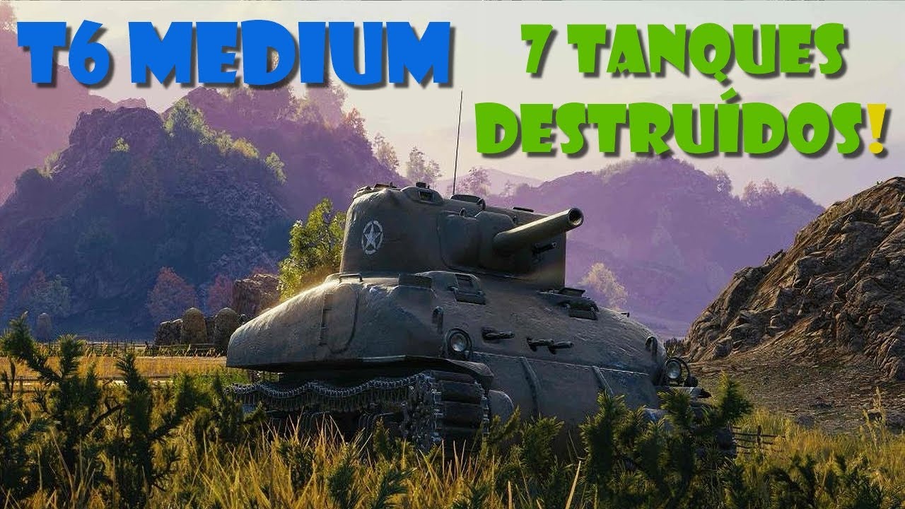 T6 Medium - Devastando o campo de batalha para vencer! - WOT Replay ...