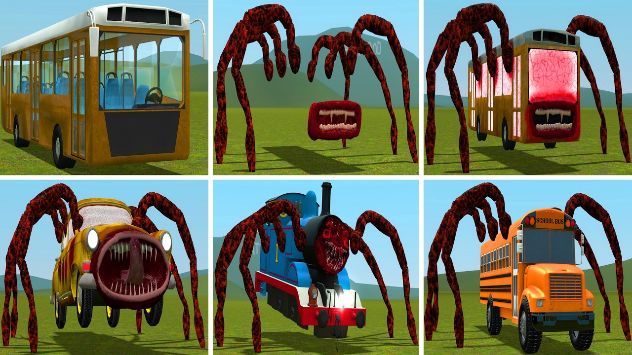 New Forms Of Bus Eater: OLD Bus,Bus Choo Choo,Car bus eater,Cursed Bus ...