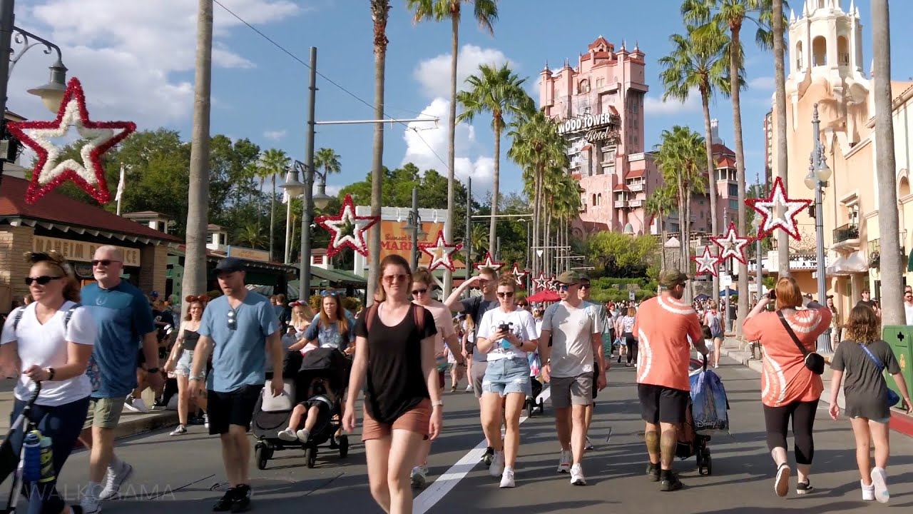 Disney's Hollywood Studios Complete Walkthrough, Orlando Florida USA ...