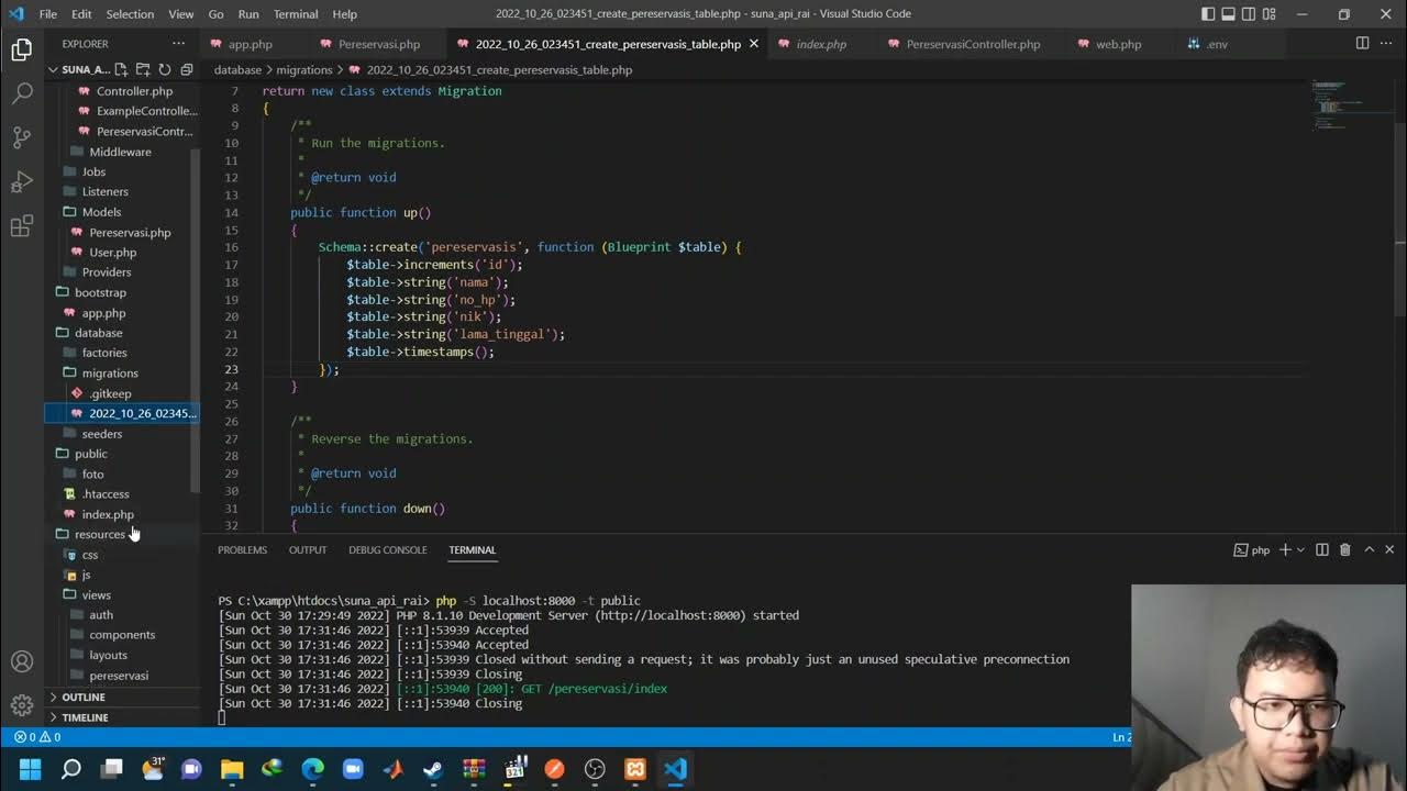 API Sederhana dengan CRUD Menggunakan Postman Lumen Laravel - YouTube