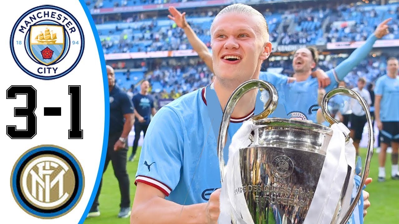 Manchester City vs Inter Milan 3-1 Highlights & All Goals 2023 HD ...