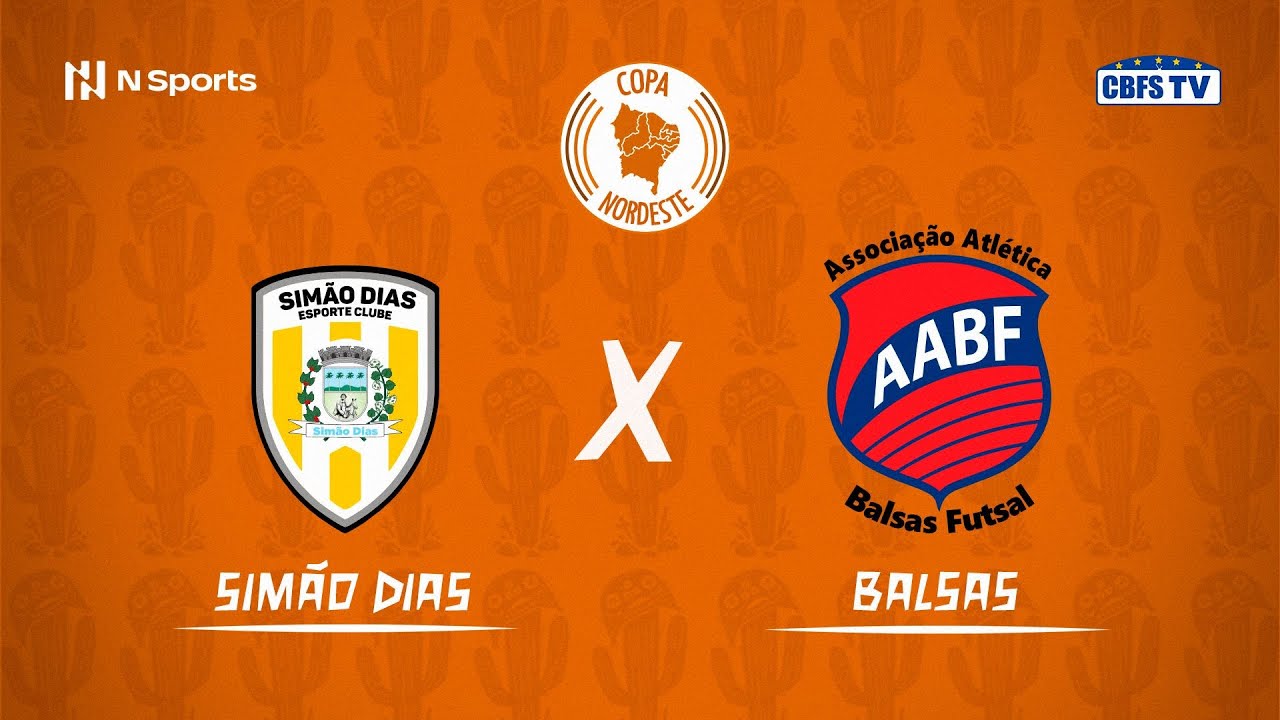 Copa do Nordeste de Futsal 2023: ADSC Simão Dias x AABF Maranhão Futsal ...