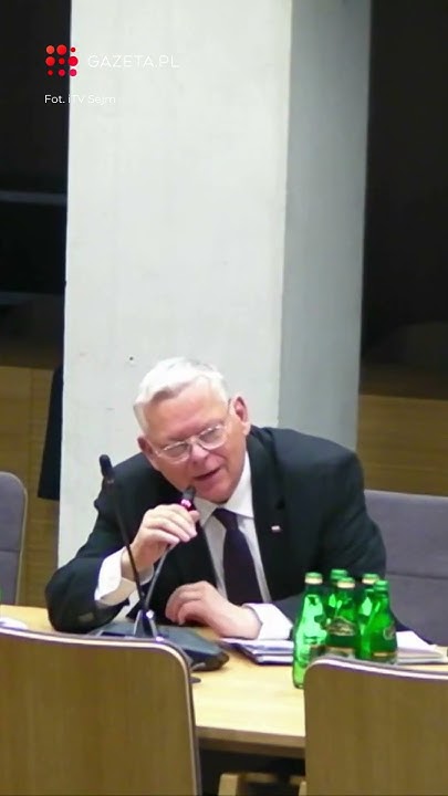 Marek Suski wyzywa przewodniczącego komisji kultury od debili - YouTube