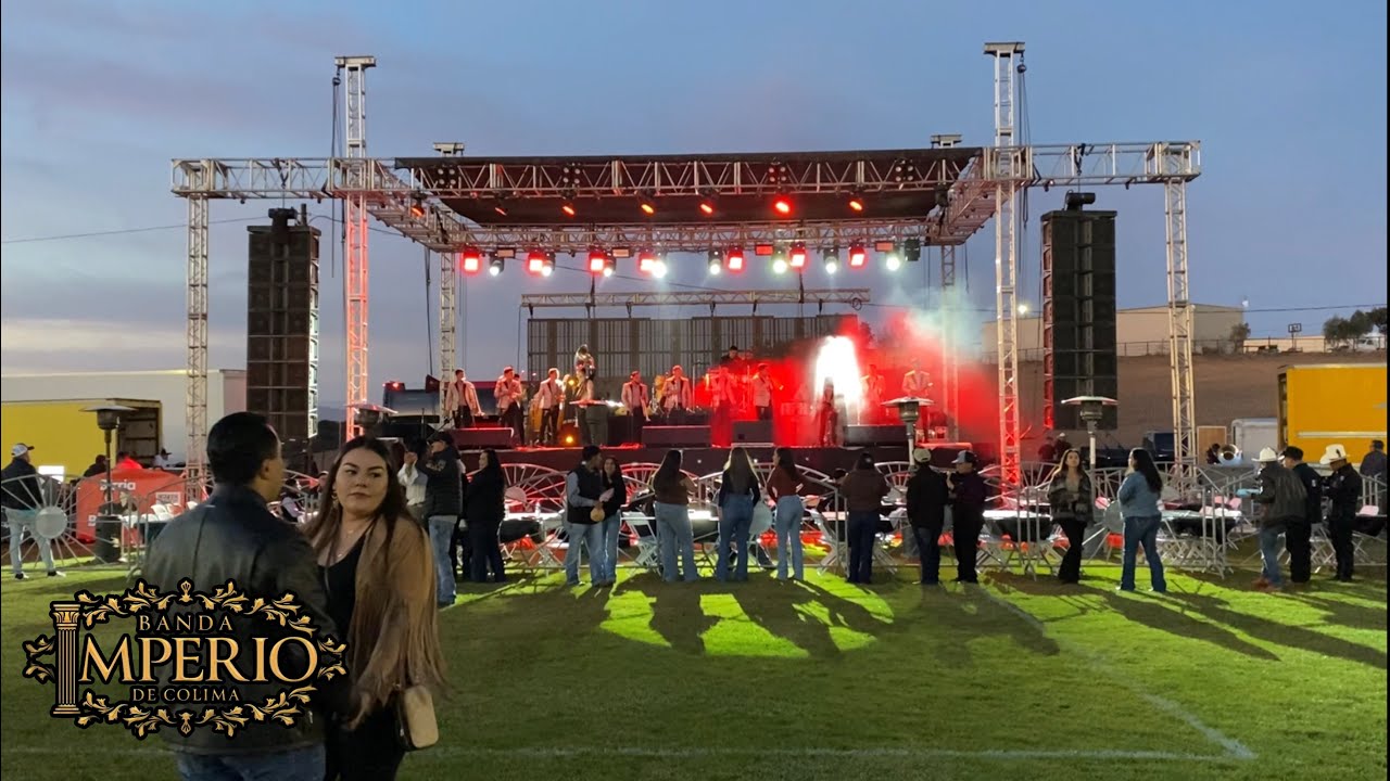 Banda Imperio De Colima EN VIVO en Santa María California 2022 - YouTube