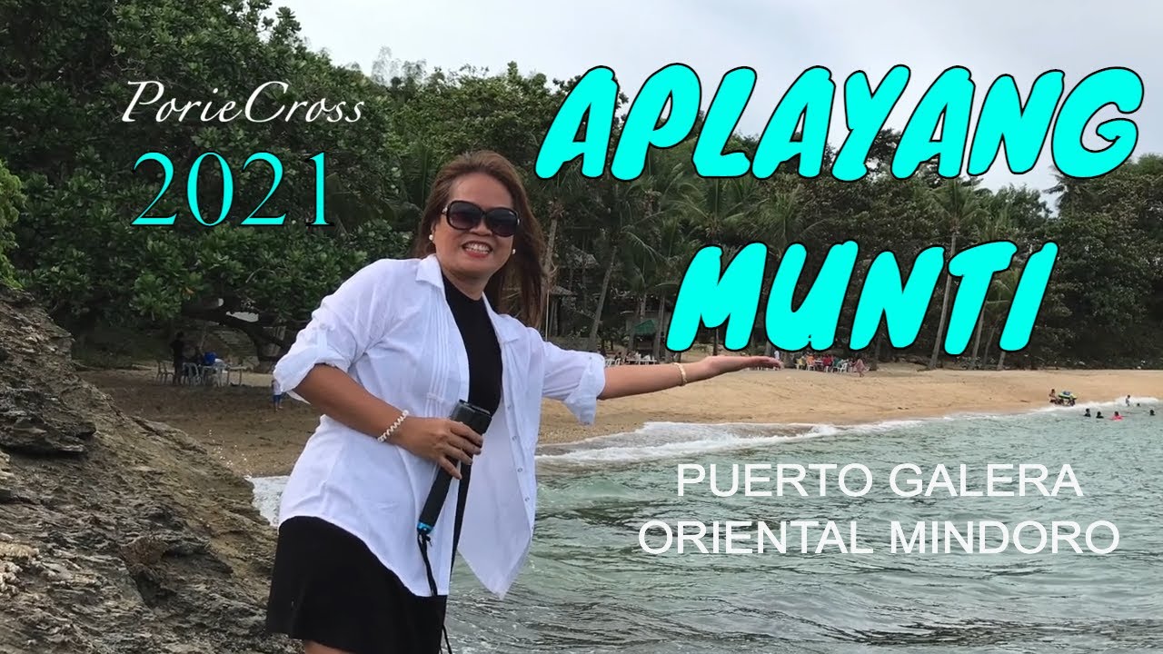 Aplayang Munti Puerto Galera - YouTube