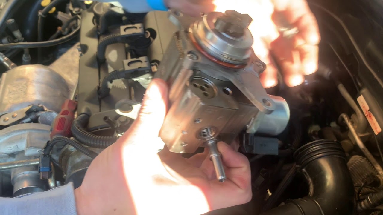 R56 high pressure fuel pump replacement Mini Cooper s - YouTube